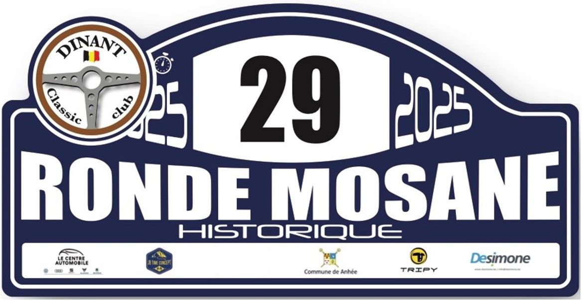 Passage de la "Ronde Mosane Historique" - Ville de Dinant